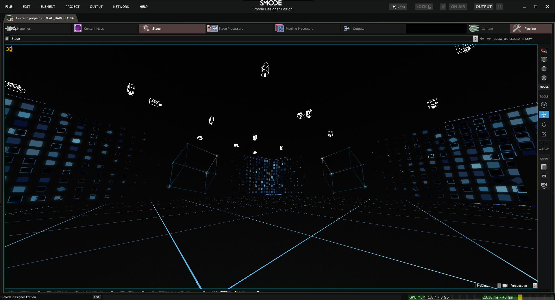 Software for Immersive Places