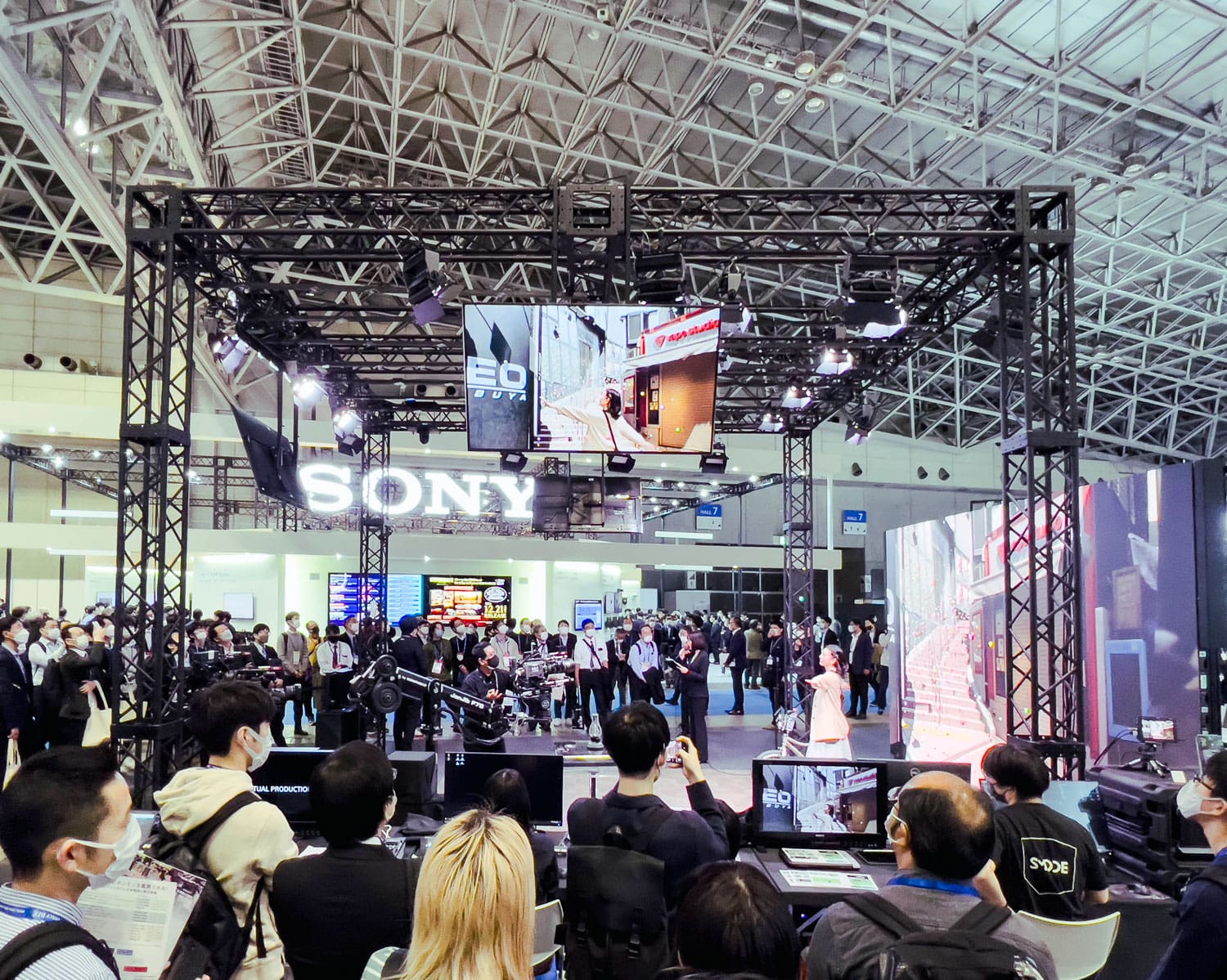 SMODE - Case studies - Inter BEE 2022 - SONY VP BOOTH