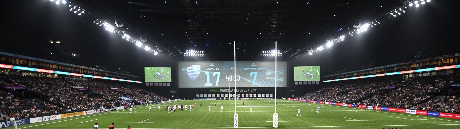 SMODE - 事例 - Paris La Defense Arena